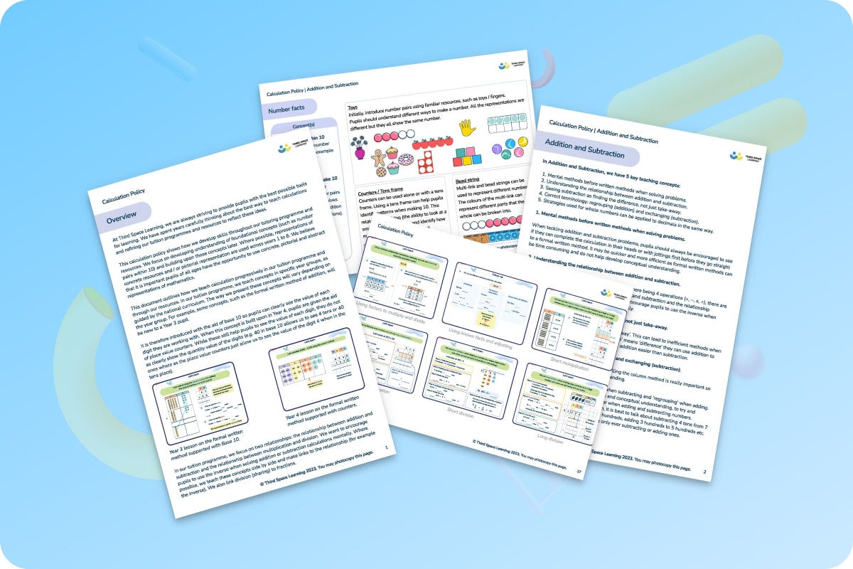 Primary Maths Resources [FREE] | KS1 & KS2 | Third Space Learning ...