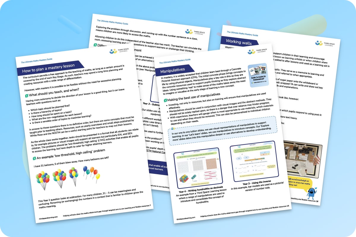 Primary School Guide To Maths Mastery