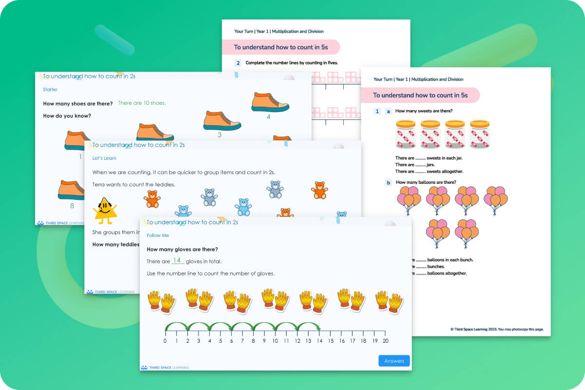 Ready-To-Go Lessons V3 Multiplication And Division Year 1 | Maths Hub ...