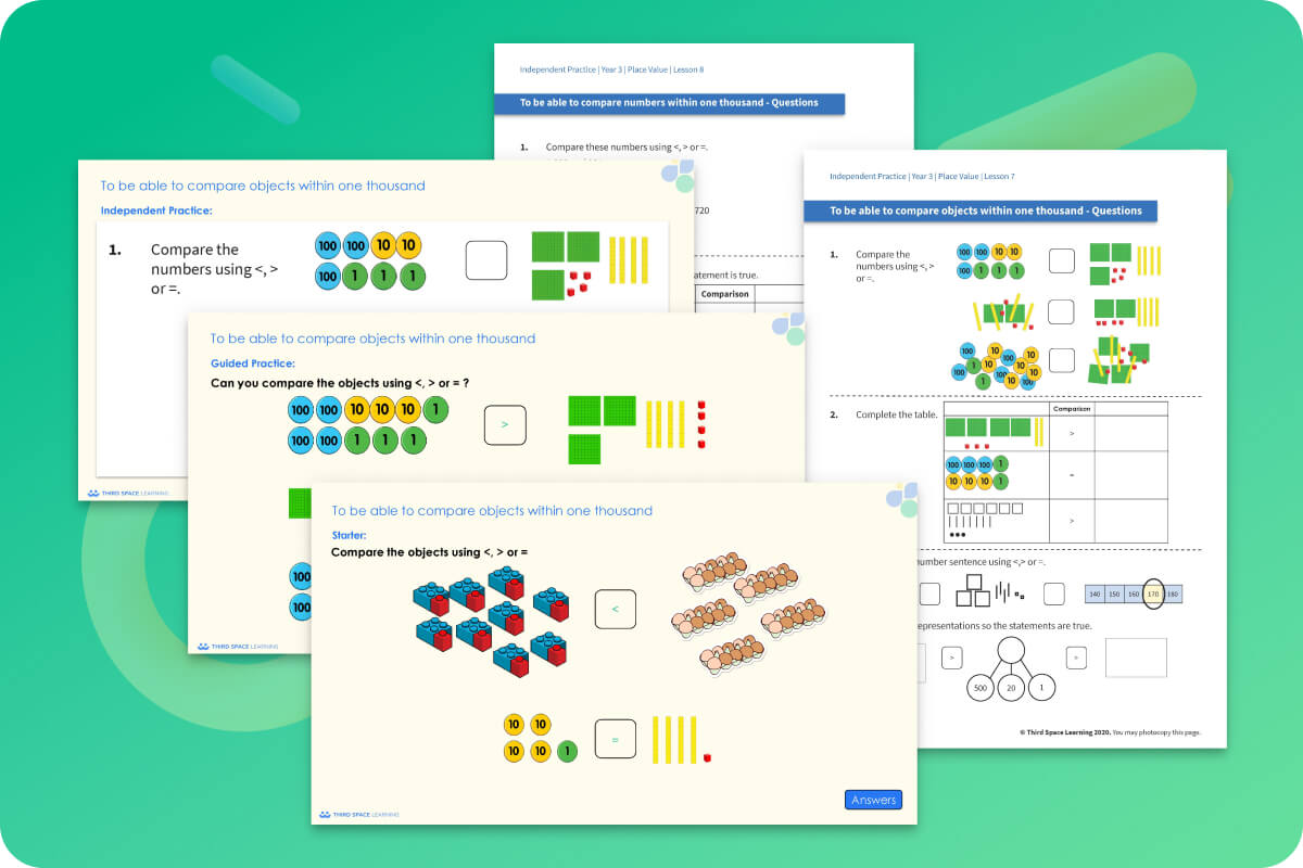 Ready To Go Lessons V2 Place Value Autumn Block 1 Year 3 Maths Hub