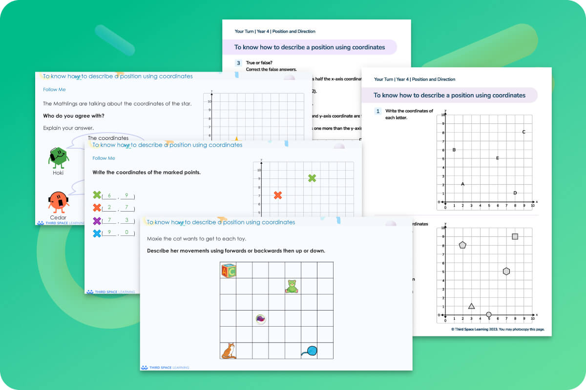 Ready-To-Go Lessons V3 Position And Direction Year 4 | Maths Hub ...