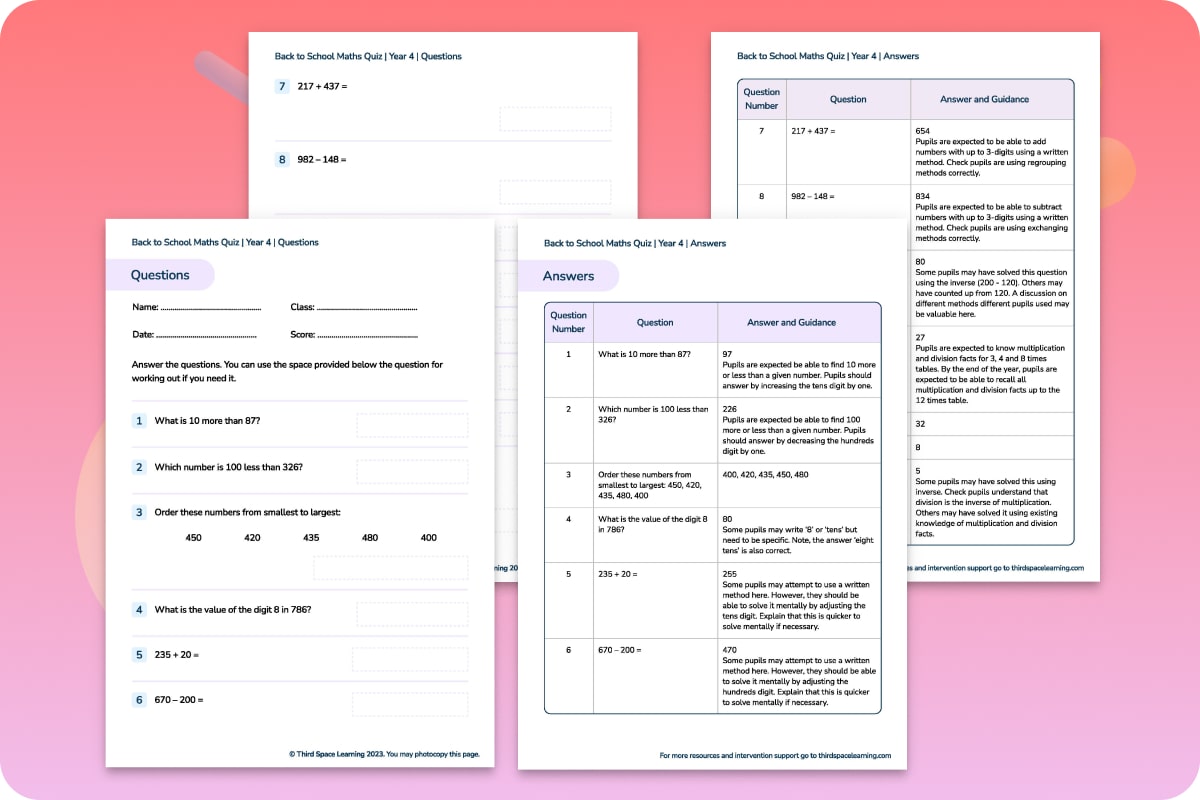 Primary Maths Resources [FREE] | KS1 & KS2 | Third Space Learning ...