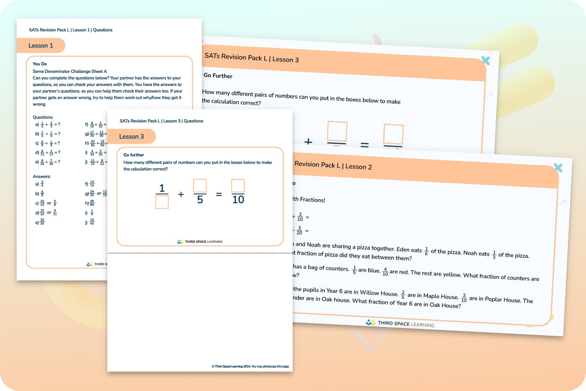 SATs Maths Resources | KS2 | Third Space Learning Resources | Maths Hub ...