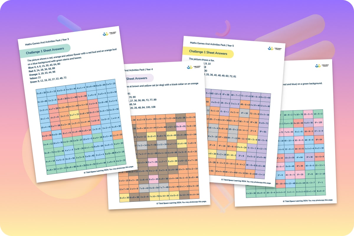 KS1 Maths Games And Activities Pack