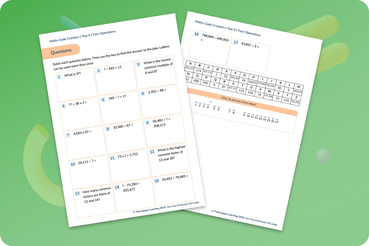 Primary Maths Resources [FREE] | KS1 & KS2 | Third Space Learning ...