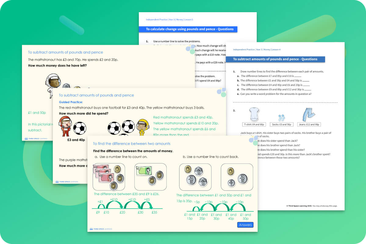 Ready-To-Go Lessons V2 | Money | Year 3