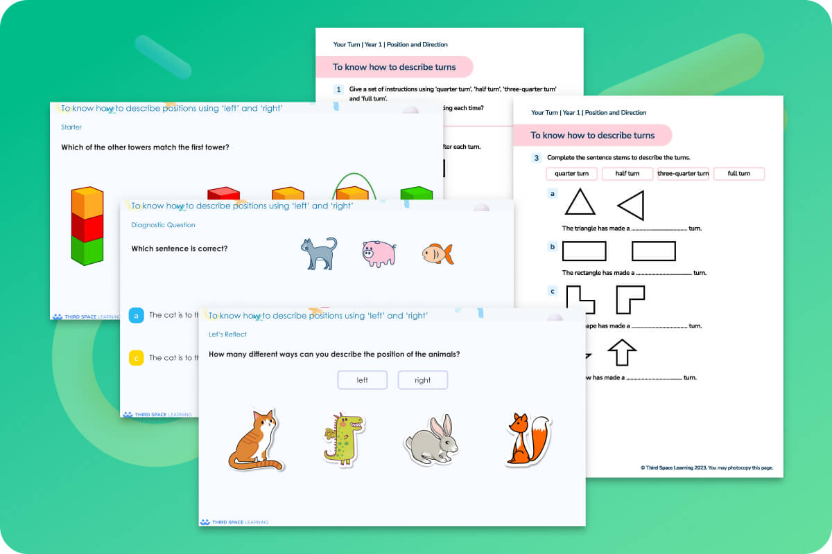 KS1 & KS2 Position and Direction Maths Resources | Third Space Learning ...
