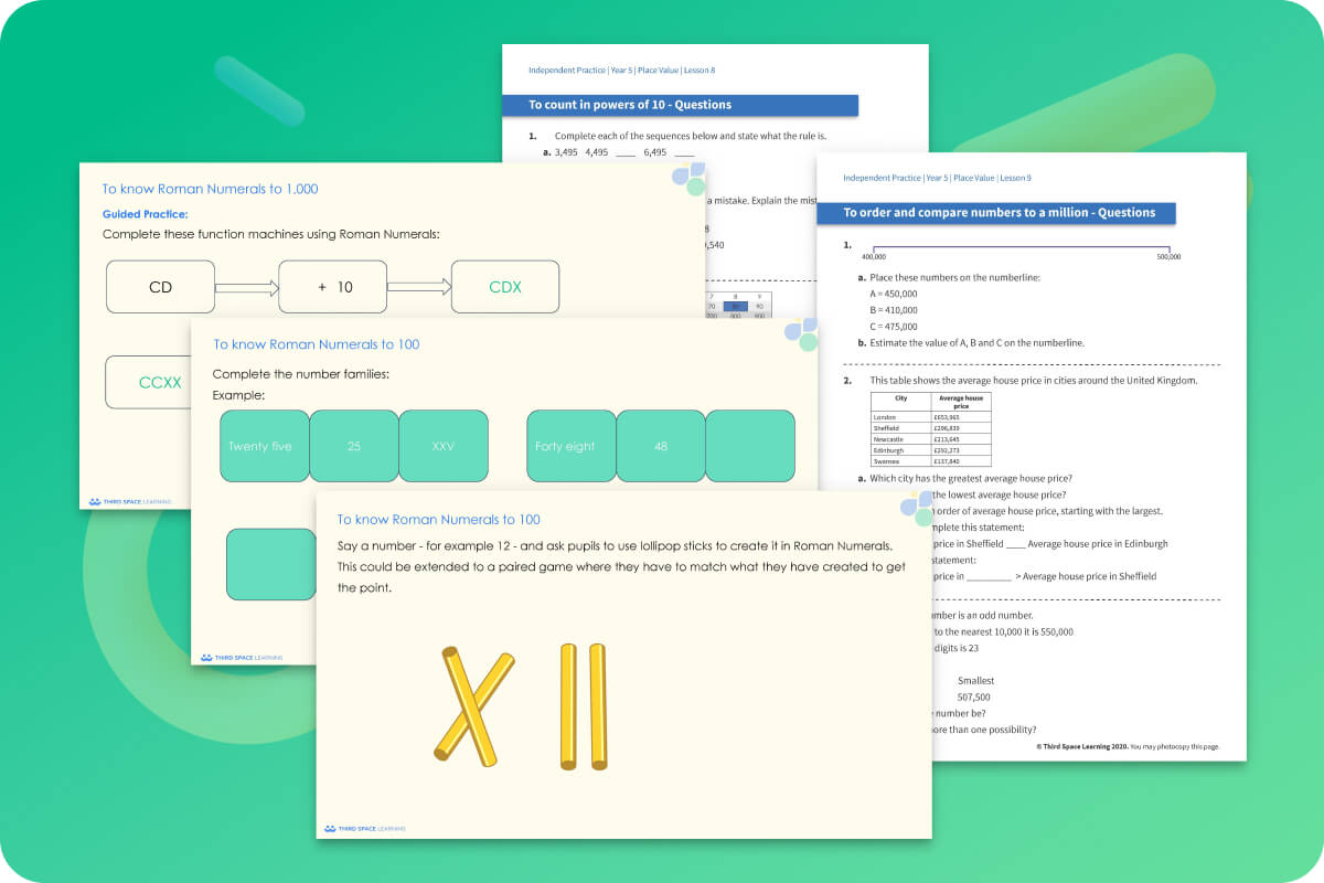 Ready-To-Go Lessons V2 Place Value Autumn Block 1 Year 5 | Maths Hub ...
