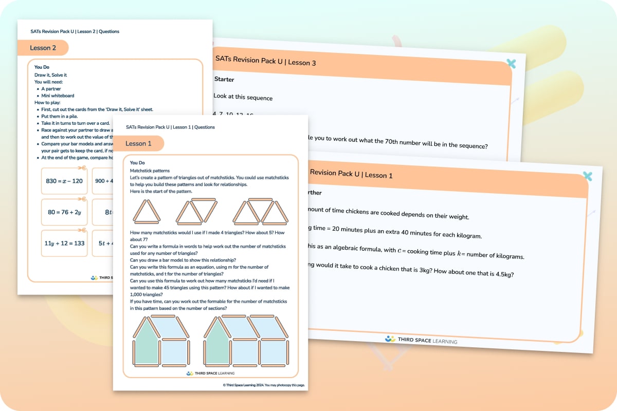 SATs Maths Resources | KS2 | Third Space Learning Resources | Maths Hub ...