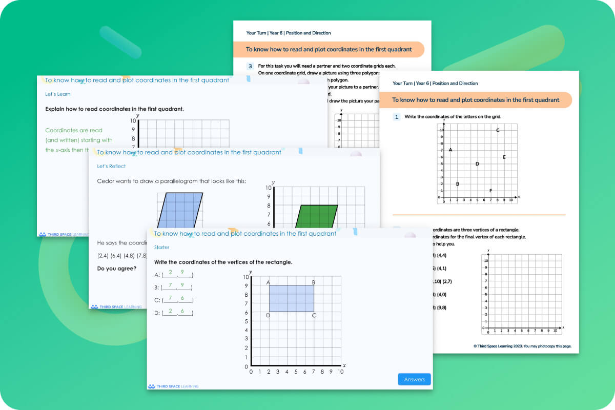 KS1 & KS2 Position and Direction Maths Resources | Third Space Learning ...