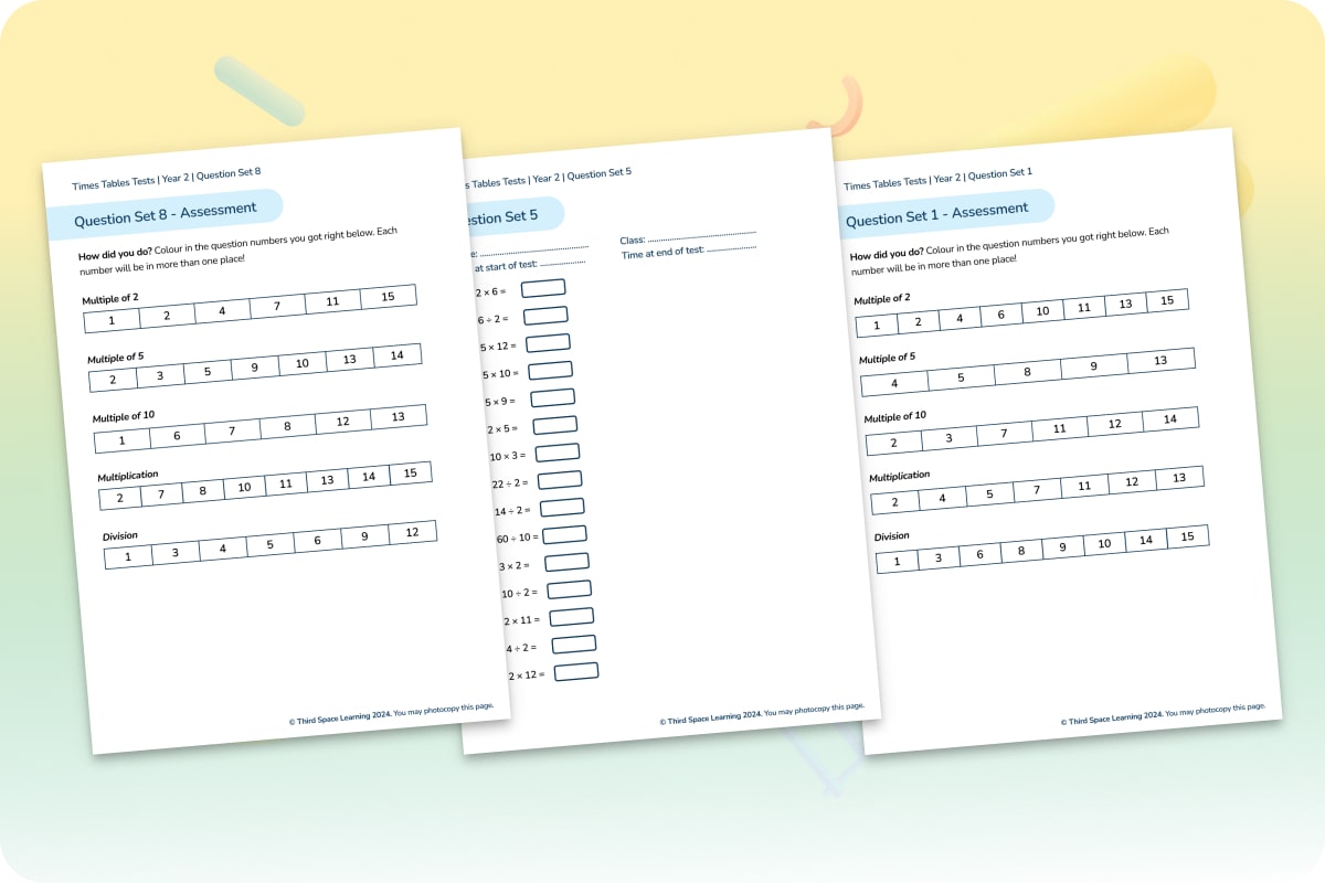 Ultimate Times Tables Resource Pack Year 2 | Maths Hub | Third Space ...