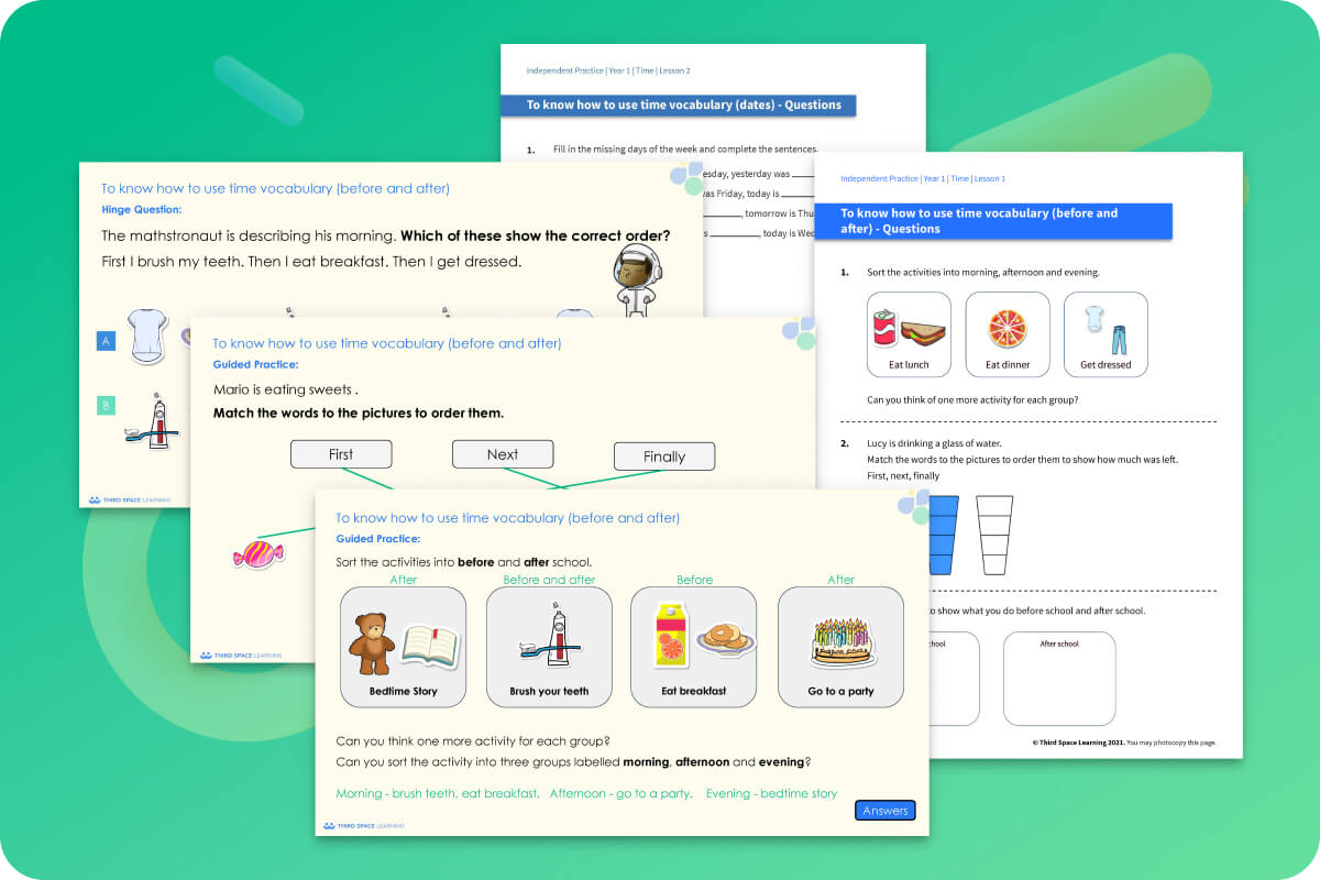 Year 1 Primary Maths Resources | Third Space Learning | Maths Hub ...