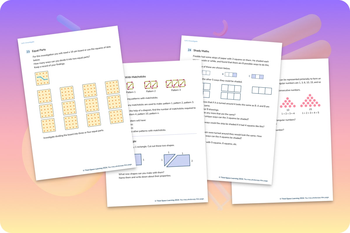 Primary Maths Resources [FREE] | KS1 & KS2 | Third Space Learning ...