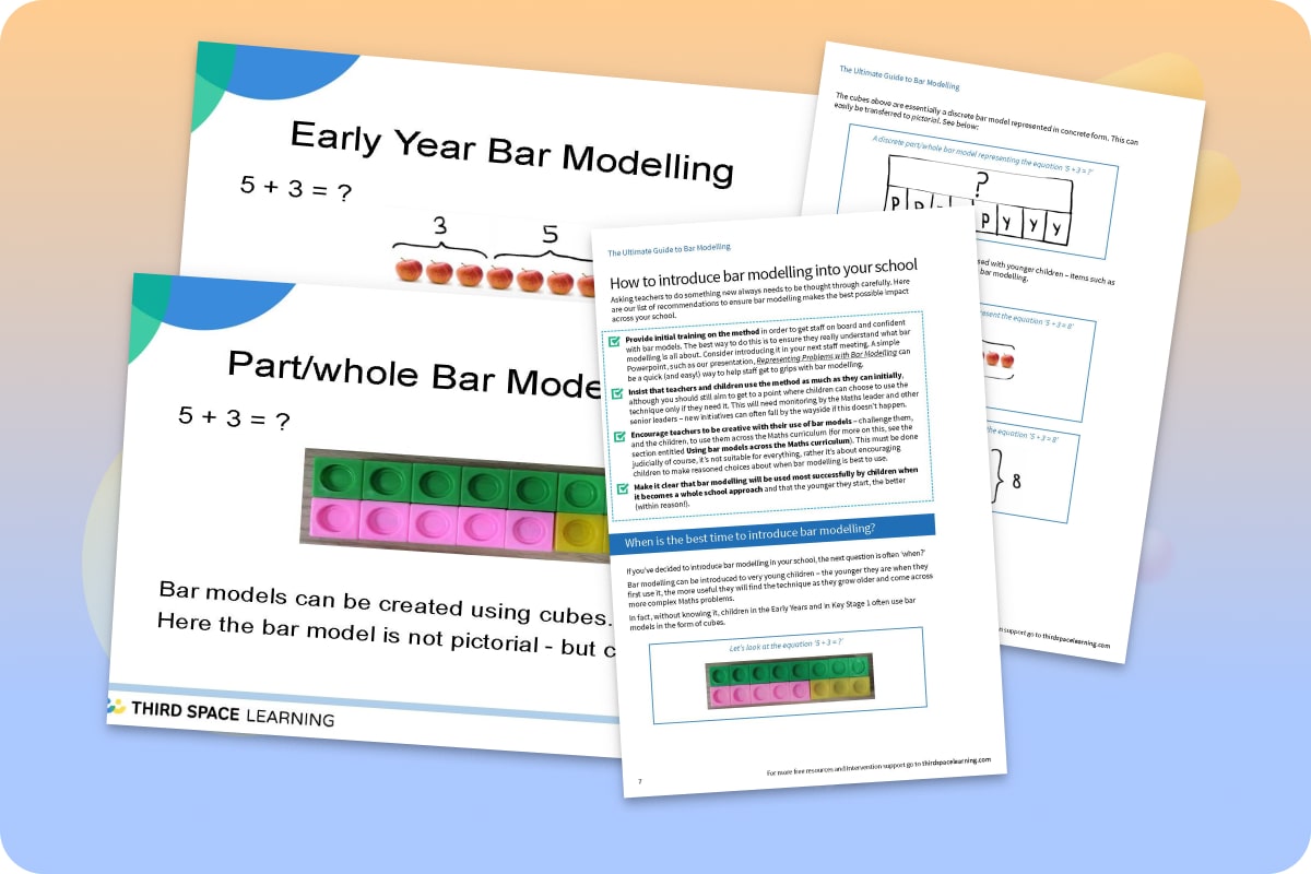 Primary School Guide To Bar Modelling | Maths Hub | Third Space Learning
