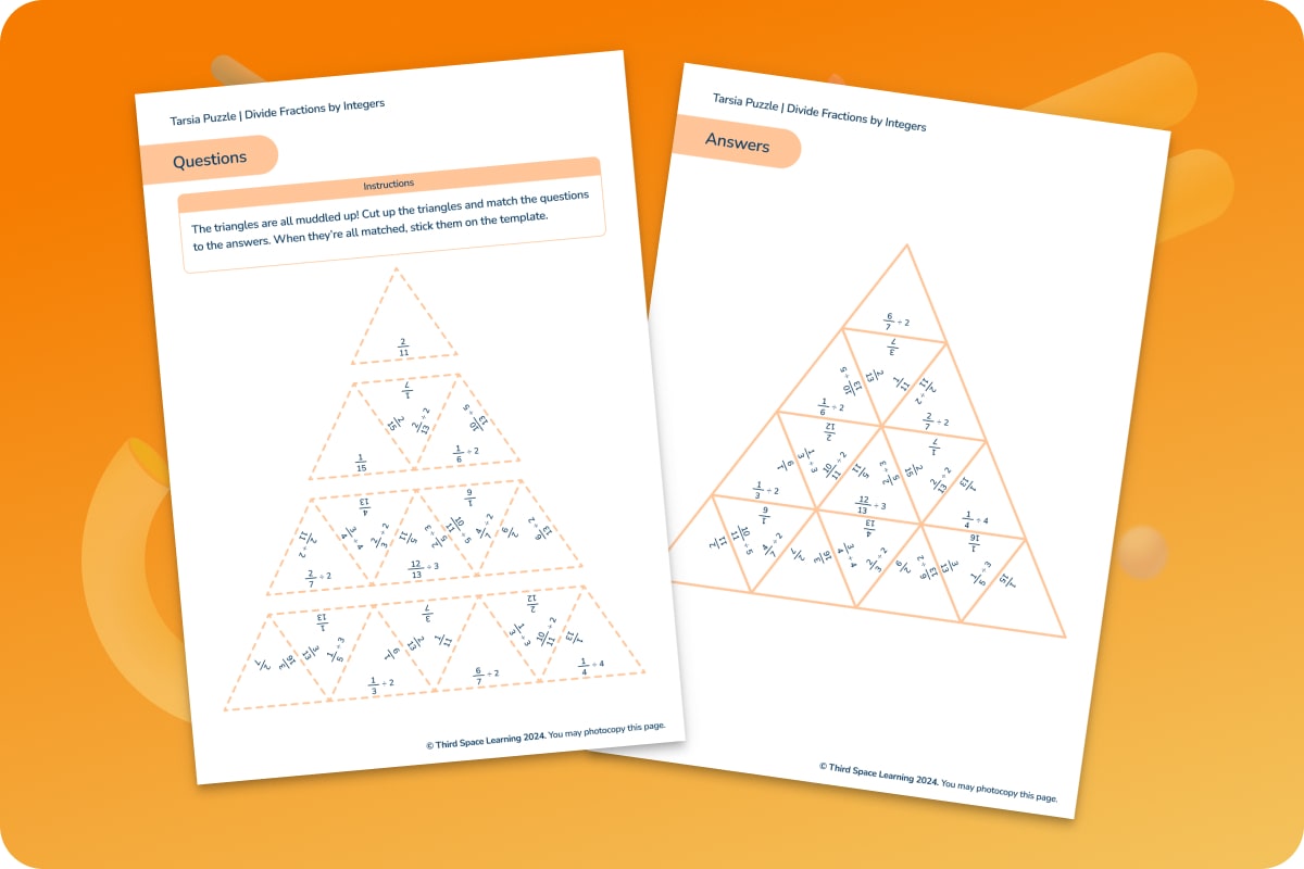 KS1 & KS2 Fractions Maths Resources | Third Space Learning | Maths Hub ...