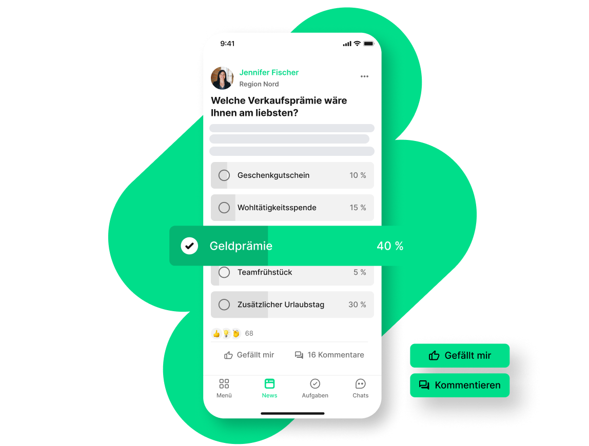 Die Mitarbeiter-App für bessere Kommunikation & Zusammenarbeit | Flip