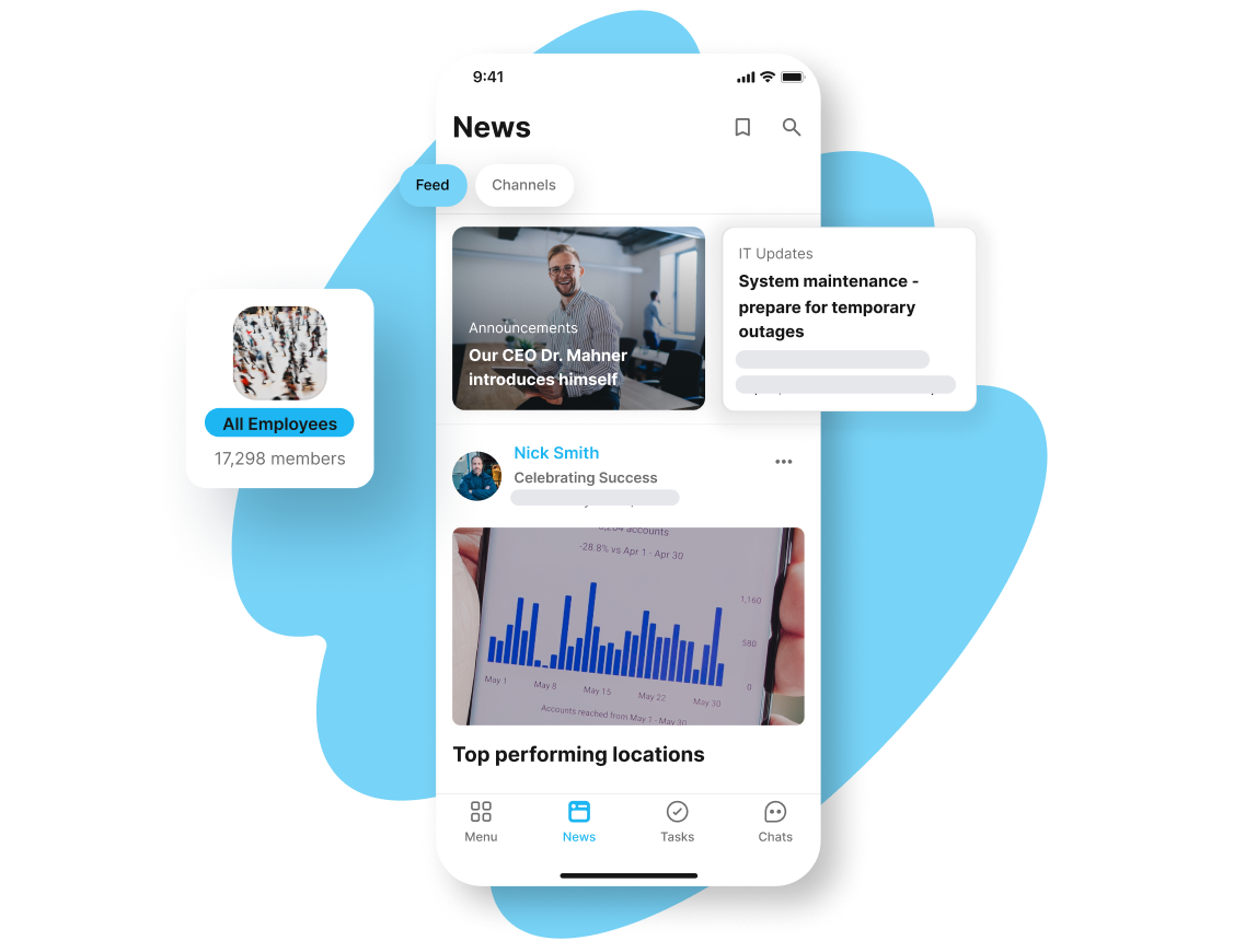 HR-Portal per App | HR-Prozesse leicht gemacht | Flip