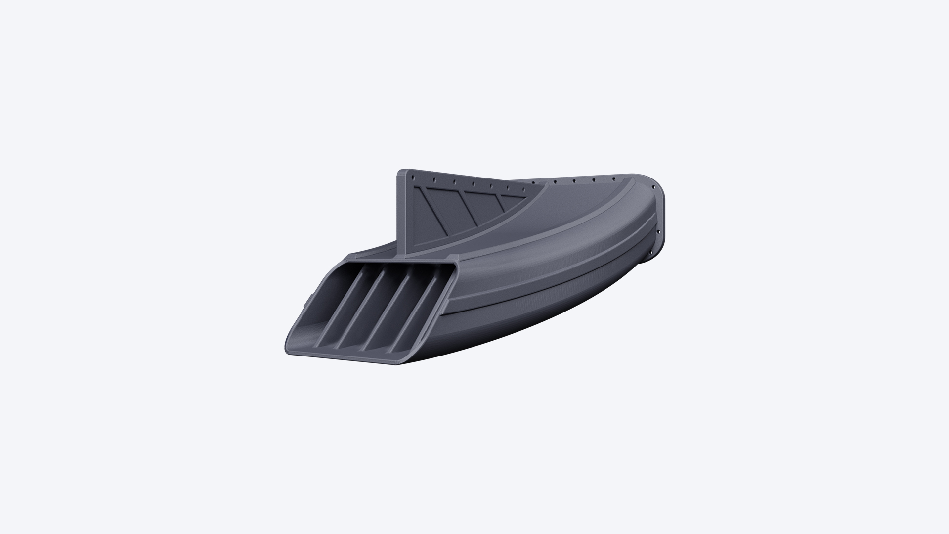 Roboze - Intake Duct for Helicopters with Carbon PEEK and the Roboze ...