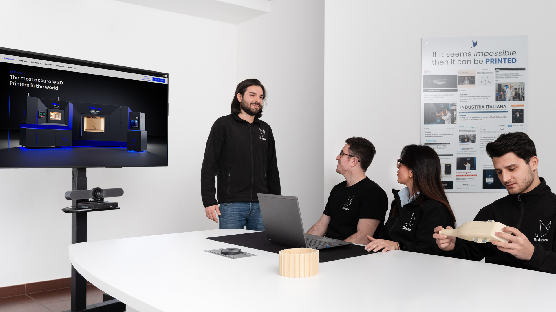 Roboze - Specialized training: the know-how of the Roboze team