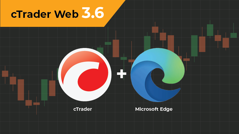 cTrader Web 3.6 now supported on Microsoft Edge based on Chromium