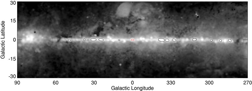 Figure 1 from A New Sample of Very Massive Star Forming Complexes in ...