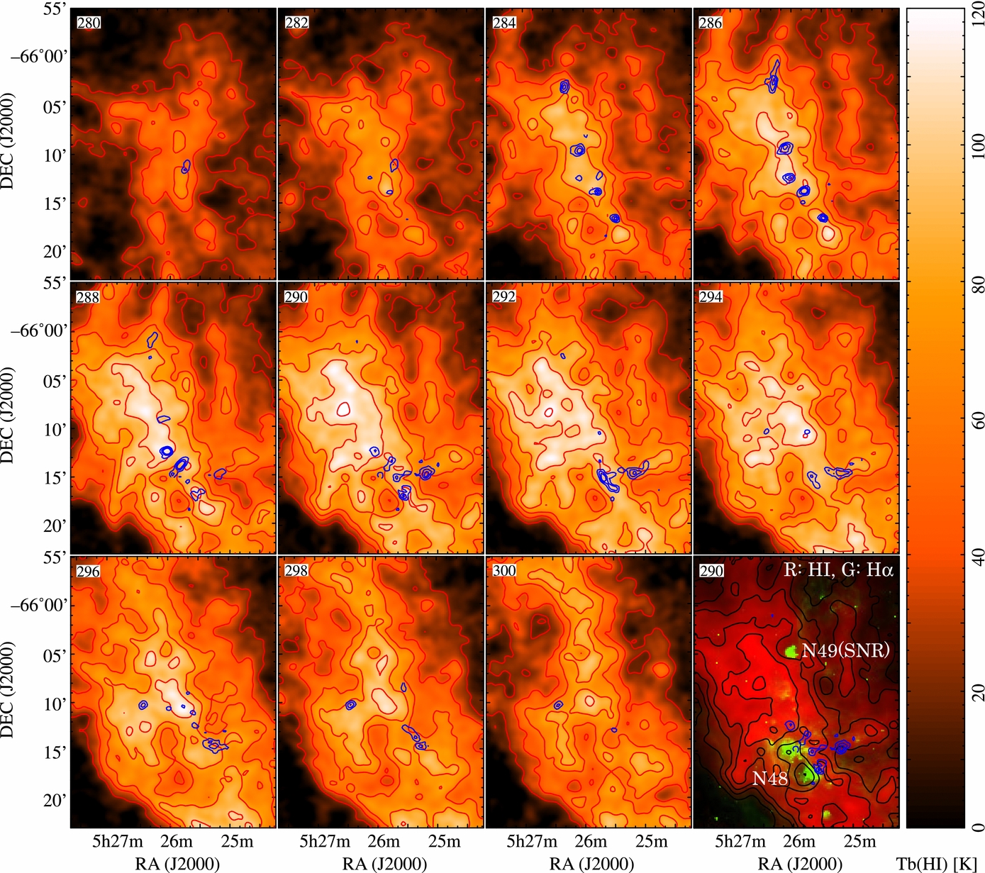 Figure 14 from Dense Molecular Clumps Associated with the Large ...