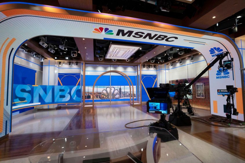 Here’s What the New MSNBC Studio at 30 Rock Looks Like
