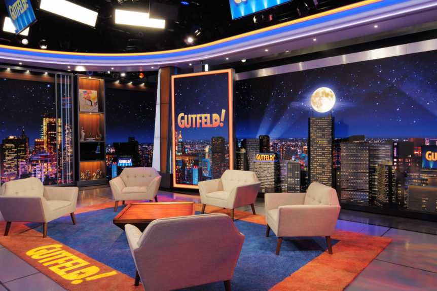 Here’s a Look at Greg Gutfeld’s New Late-Night Studio
