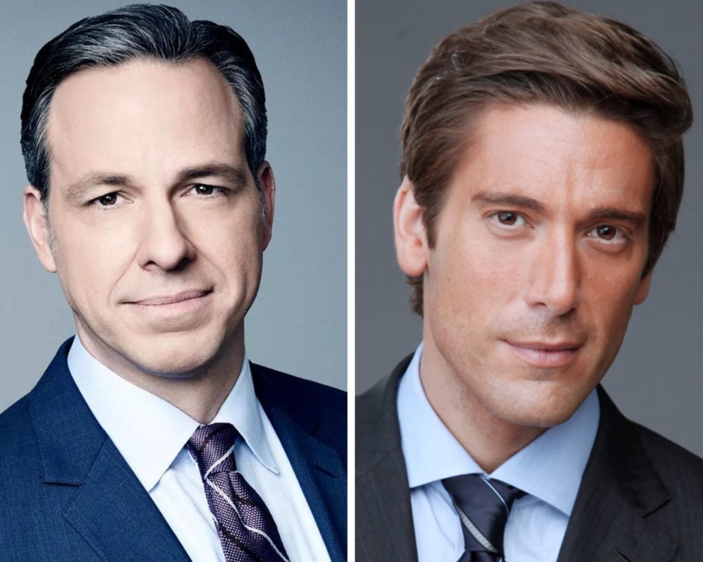 Jake Tapper and David Muir Take Over Lead Roles During CNN and ABC News ...