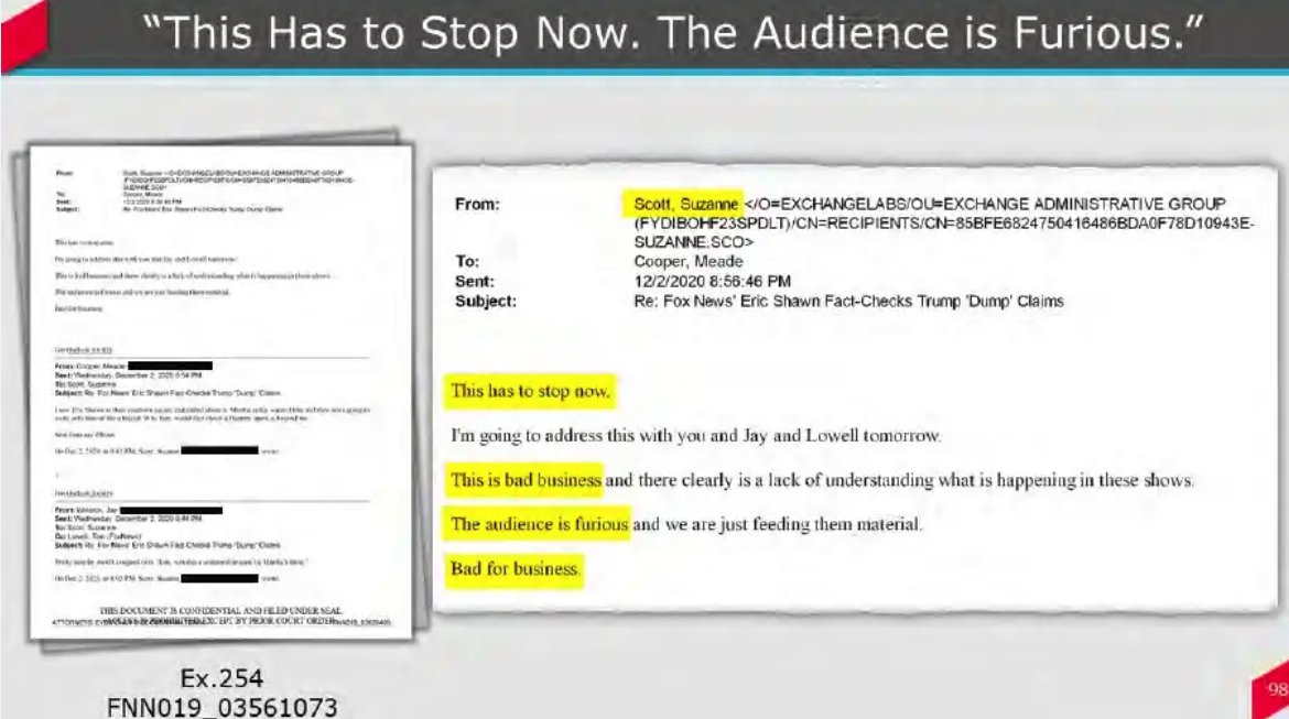 Emails Revealed In Dominion Lawsuit Show Fox News CEO Frustrated With ...