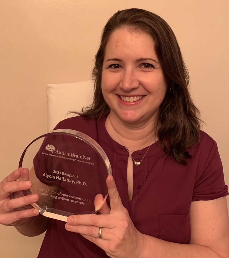 Autism BrainNet2021 Autism BrainNet Appreciation Award - Autism BrainNet