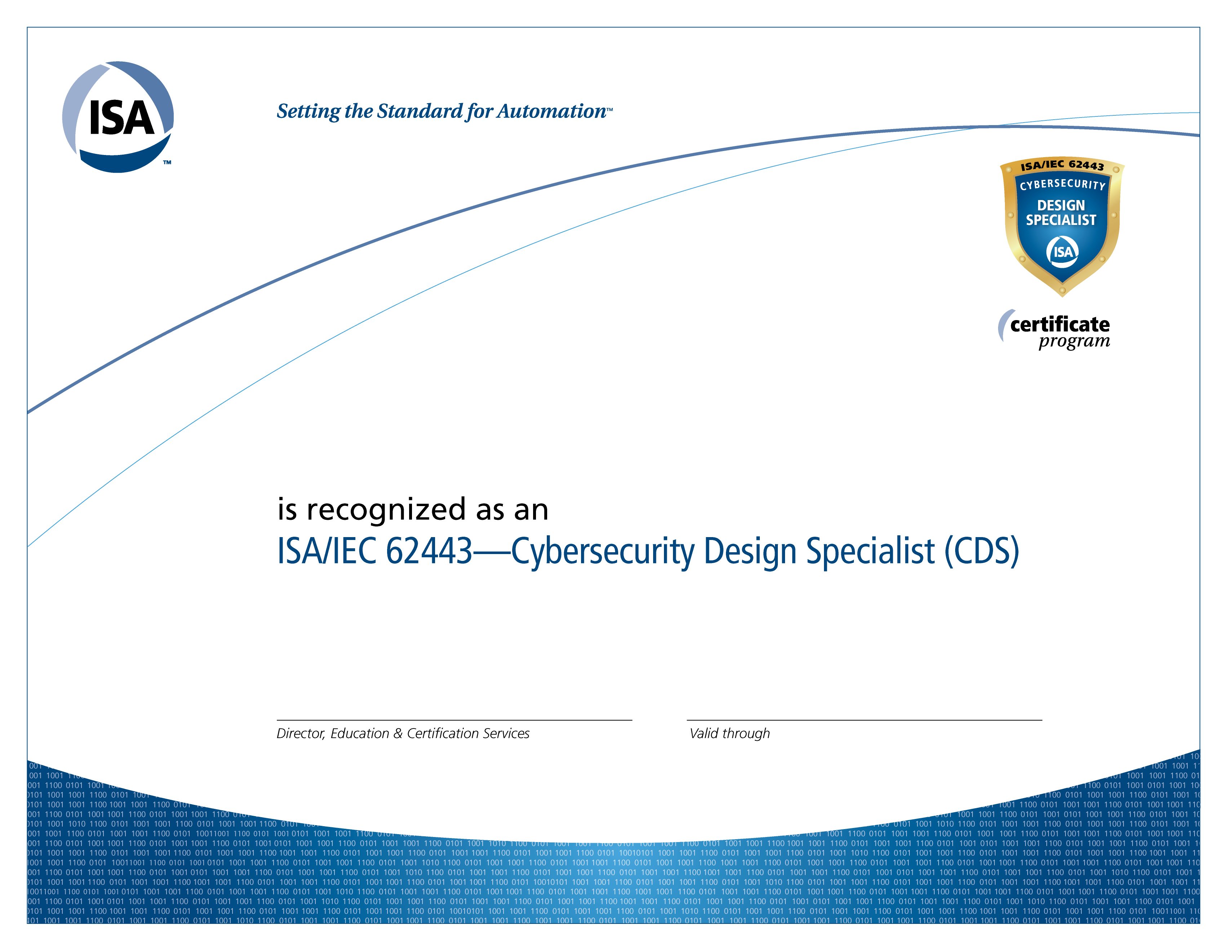 ISA Credentials • Accredible • Certificates, Badges and Blockchain