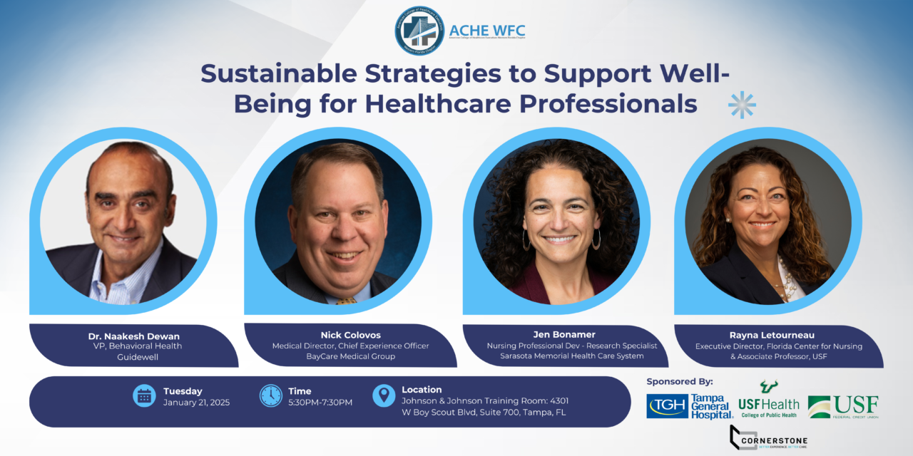 Sustainable Strategies to Support Well-Being for Healthcare ...