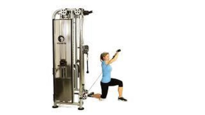 Diagonal lift with the pulley | Action Sport Physio