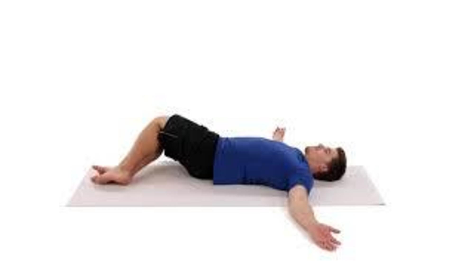 Supine trunk rotation exercise | Action Sport Physio