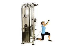 Diagonal lift with the pulley | Action Sport Physio