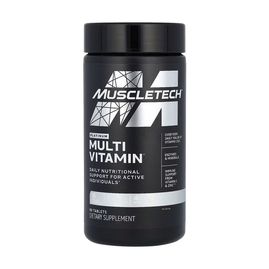 MuscleTech, Platinum MultiVitamin, 90 Tablets | Active Junky