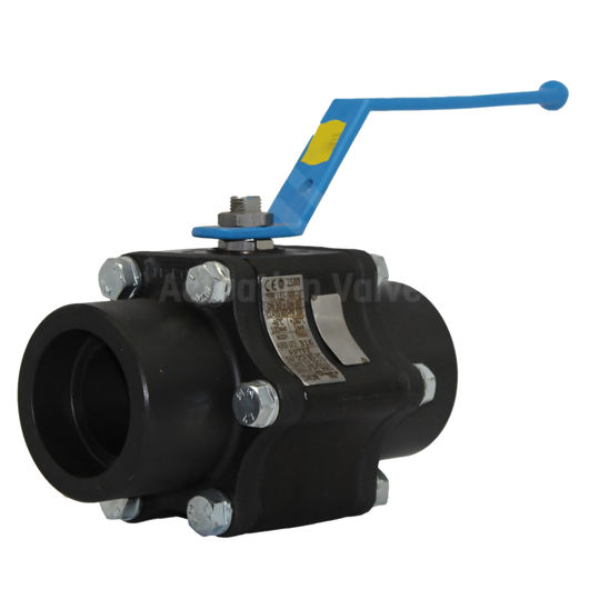 Socket Weld Super Star Ball Valves LF2 Carbon Steel Body 316SS Trim