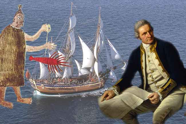 ජේම්ස් කුක් නවසීලන්ත භූමියට ගොඩබැස වසර 250ක්