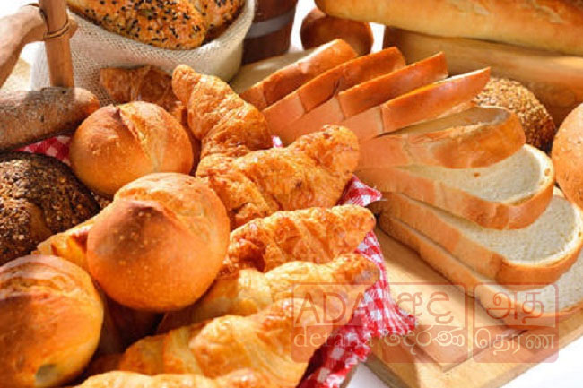 පාන් ඇතුළු බේකරි නිෂ්පාදන මිල පහළට