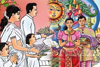 සිංහල හා හින්දු අලුත් අවුරුද්ද අදයි