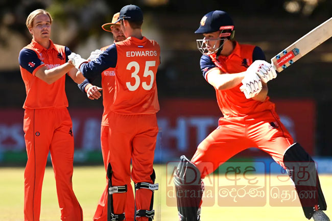 Bas de Leede’sගෙන් ක්‍රිකට් ලොව පෙරළියක්