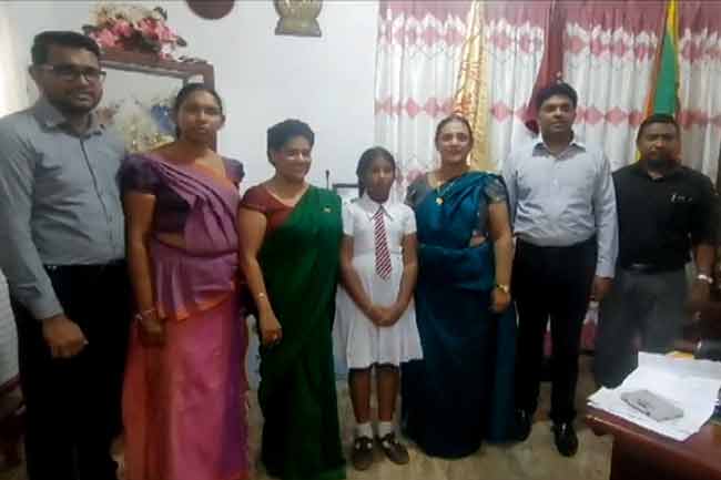 දරුවන් පස් දෙනෙක් ශිෂ්‍යත්වයෙන් වැඩිම ලකුණු ගනී