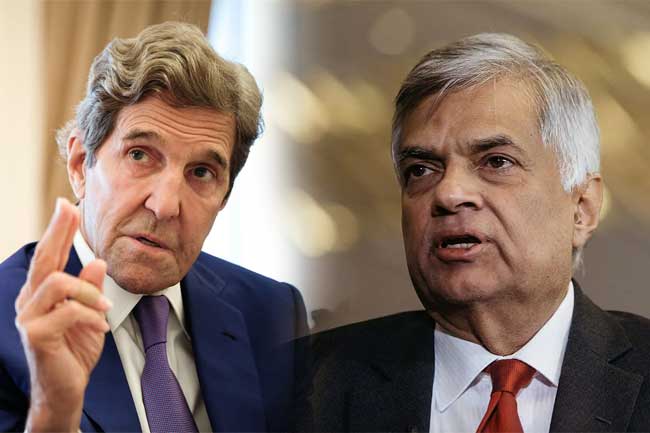 ජනපති සහ ජෝන් කෙරී අතර හමුවක්