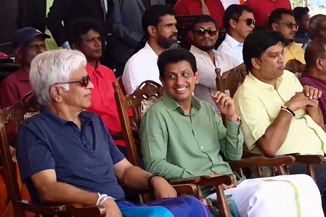 සජිත්ගේ වේදිකාවට අර්ජුනත් එයි