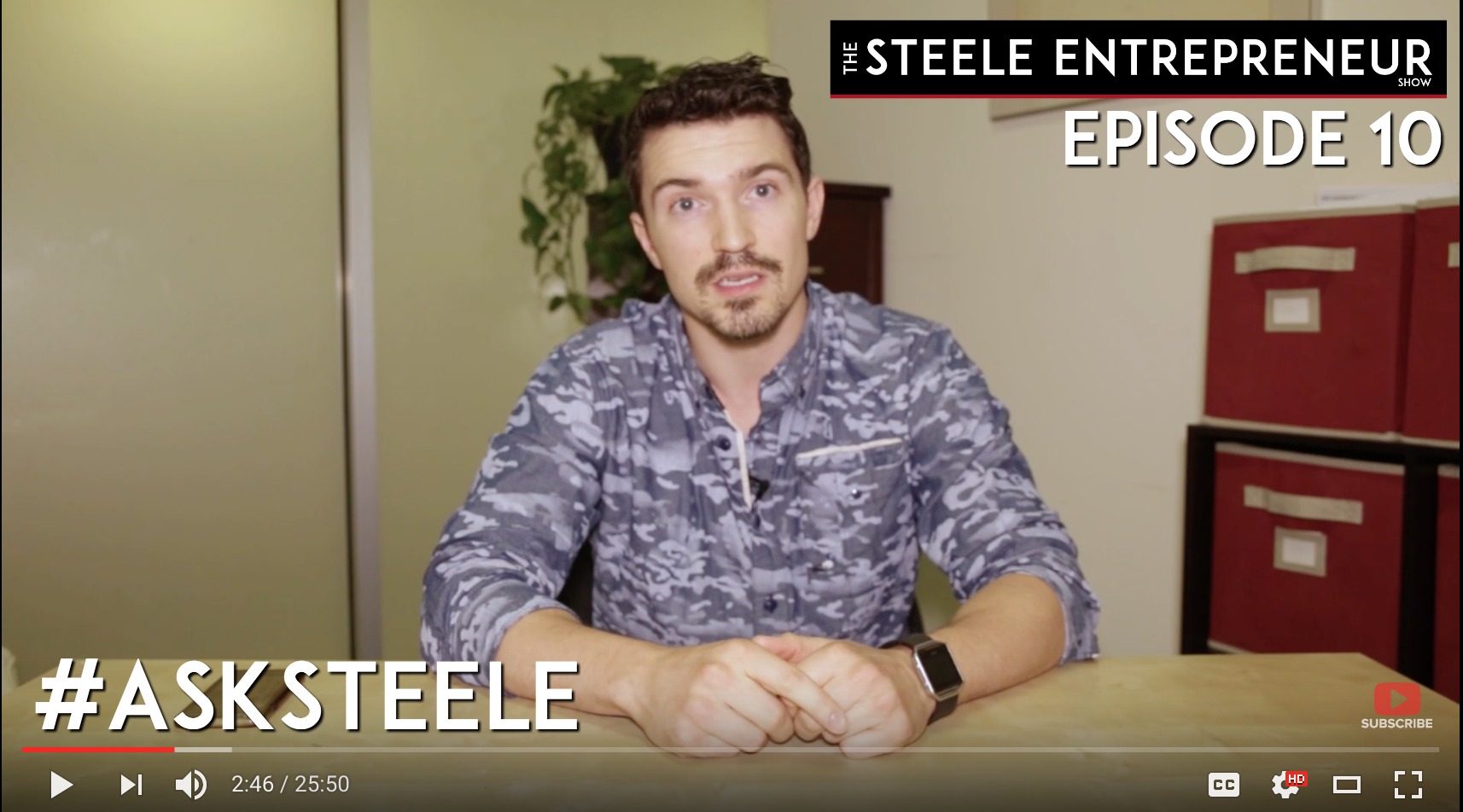 Ep 10 - Big Hairy Goals, Commitment & Why Talent is Overrated. - Adam Steele