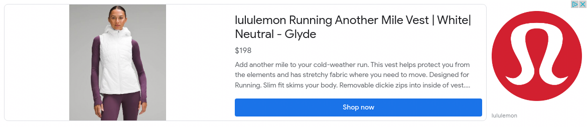Adbeat :: Advertiser Ads | lululemon.com