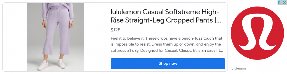 Adbeat :: Advertiser Ads | lululemon.com