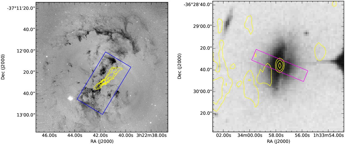 Mid-infrared dust in two nearby radio galaxies, NGC 1316 (Fornax A) and ...
