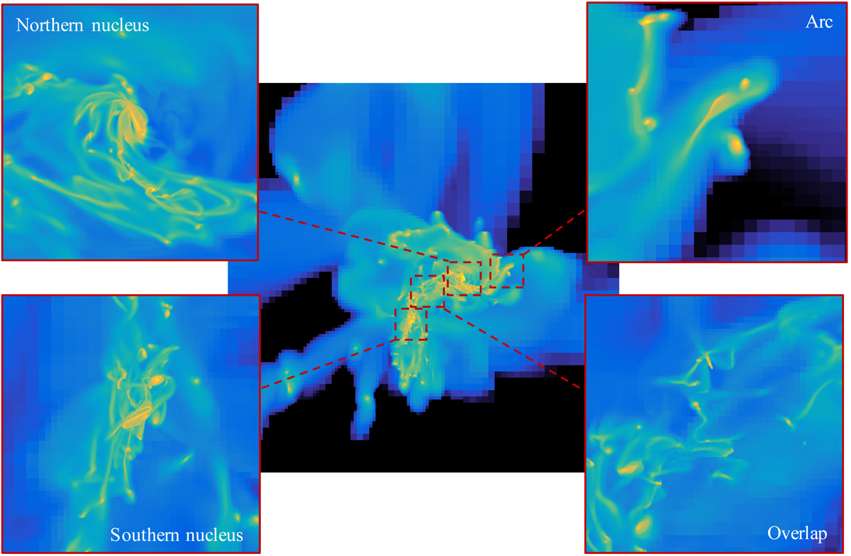 A diversity of starburst-triggering mechanisms in interacting galaxies ...